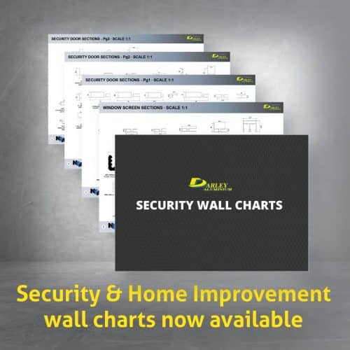 New Security & Home Improvement wall charts - Darley Aluminium